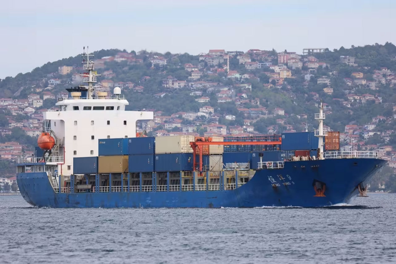 A Chinese Container Ship Entered Sevastopol in Annexed Crimea - SFG Media