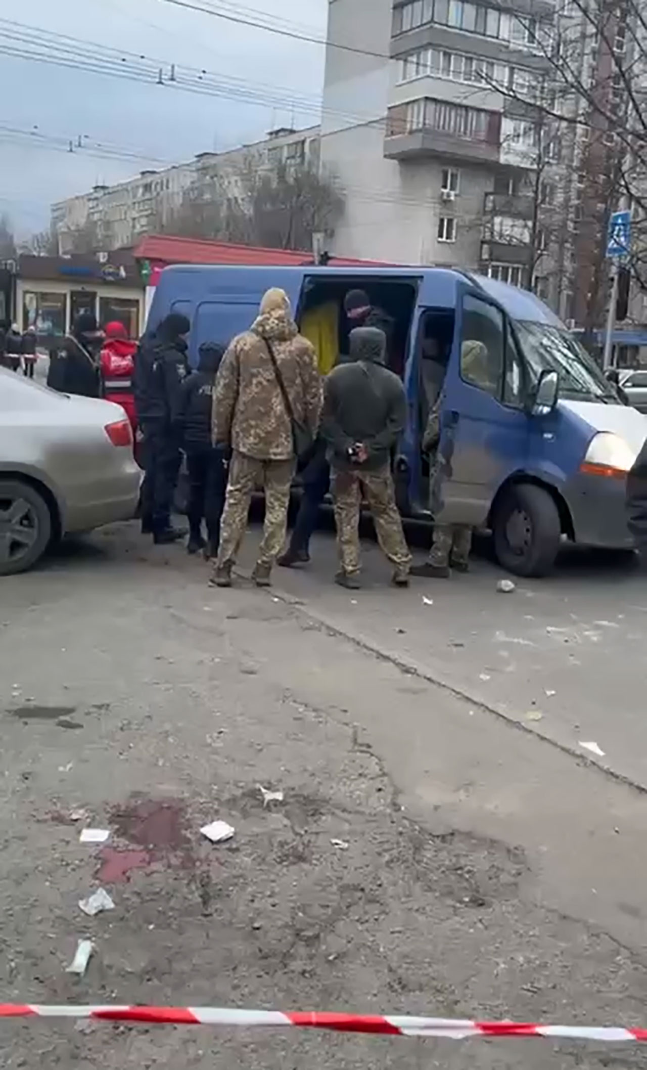 In Dnipro, a Man Stabbed TCC Officers, Prompting One of Them to Open ...