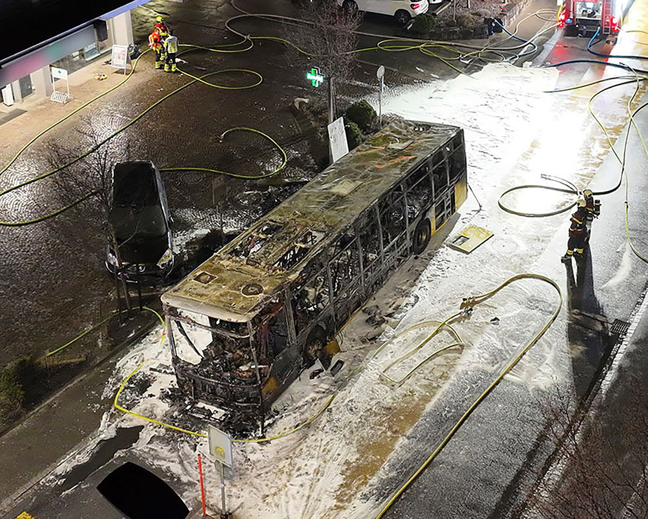 A Bus Catches Fire in Switzerland—Six People Die and Five Are Injured ...
