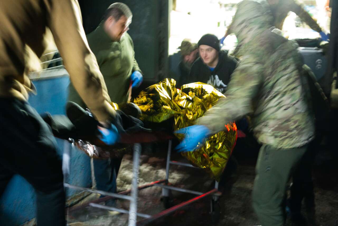 Underground Field Hospital in Eastern Ukraine Saving Hundreds of Lives ...